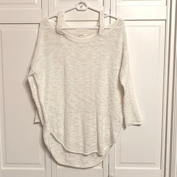 Maurices | Tops | Maurices Cold Shoulder Sweater Top M | Poshmark